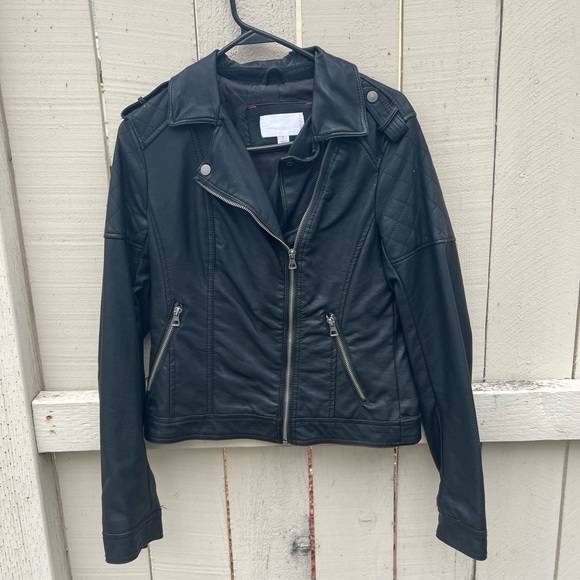 Target | Jackets & Coats | Womens Size Small Leather Jacket | Poshmark